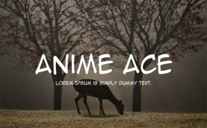 Anime Ace Font Free Download - Fonts Monster